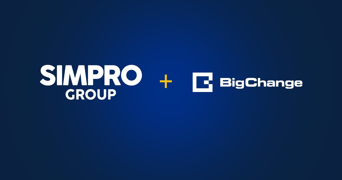 Simpro Group Acquires BigChange Enhancing Best in Class Global Offering | Simpro