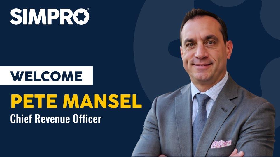 Simpro Group Welcomes Pete Mansel as Chief Revenue Officer | Simpro